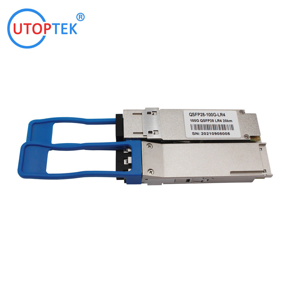 QSFP28-100G-LR4 Single mode 1310nm duplex LC 10km optical sfp transceiver 100G module Cisco ...