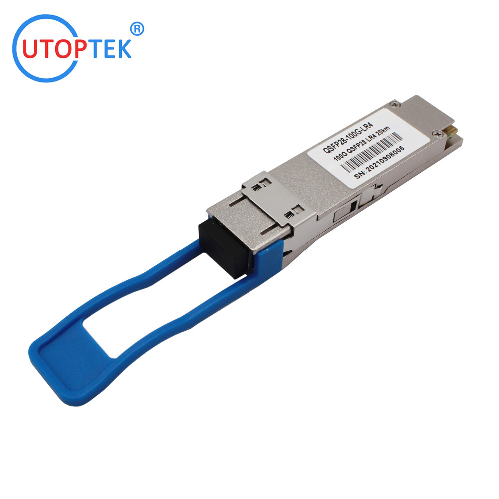QSFP28-100G-LR4 Single mode 1310nm duplex LC 10km optical sfp transceiver 100G module Cisco ...
