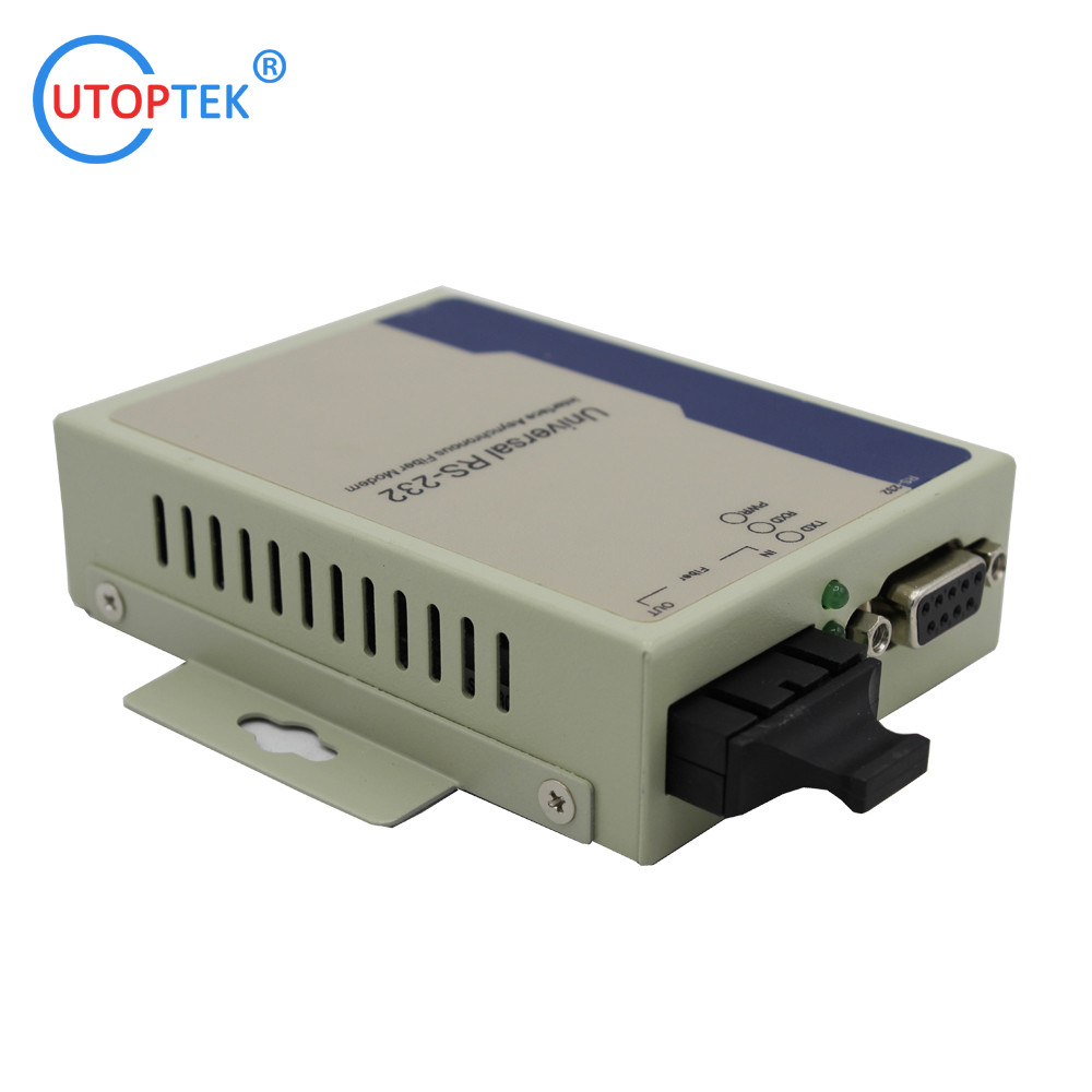 RS232 DB9 to Fiber Modem, RS232/422 Rs485 over Fiber Converter for ...